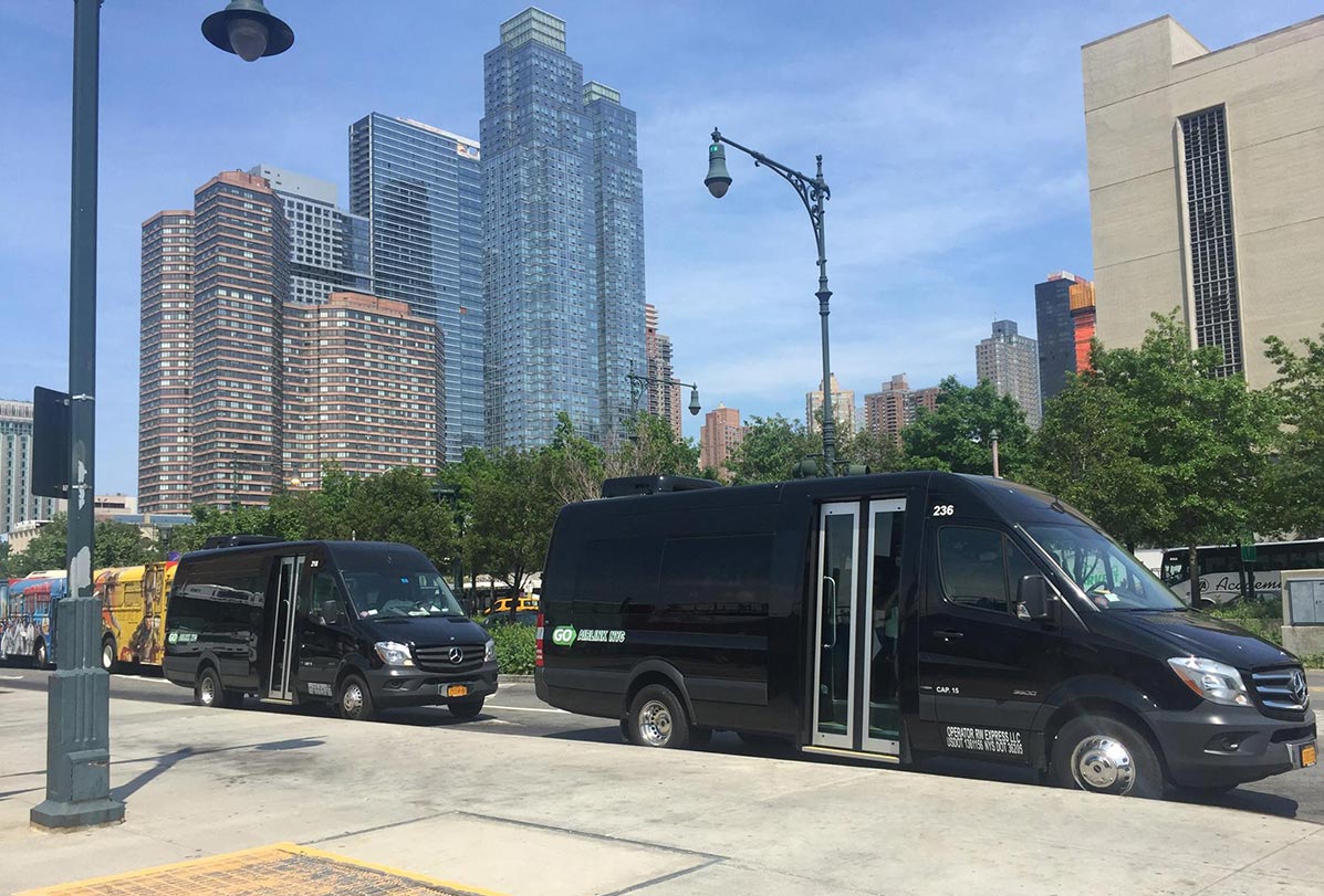 Charter Bus NYC - Group Transportation Services - GO Airlink NYC